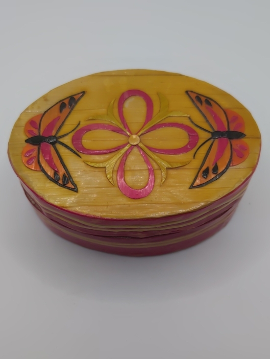 China Pacific Trading | Jewelry | Bamboo Inlay Trinket Box From ...